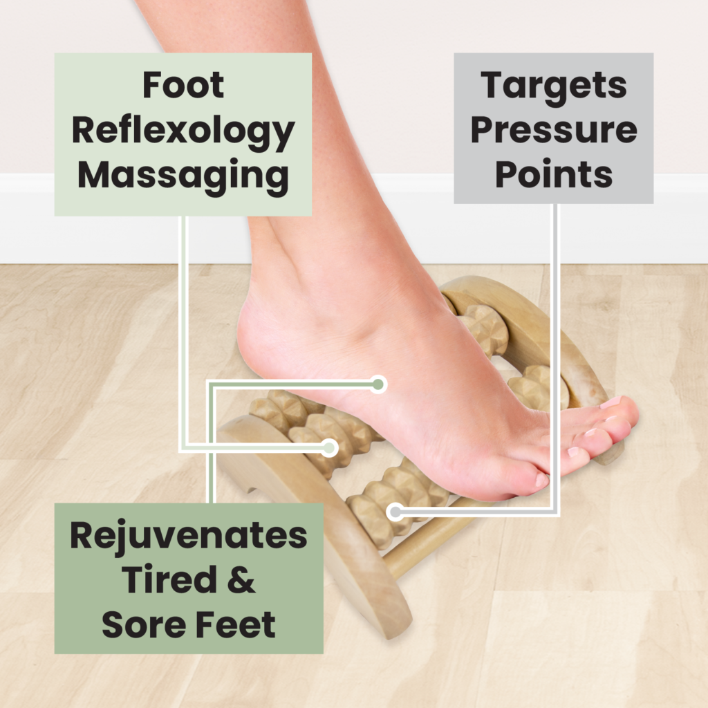 Lindo Natural Wood Foot Massager (Mini) – Lindo Products